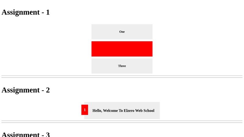 CSS Assignment-34-To-37