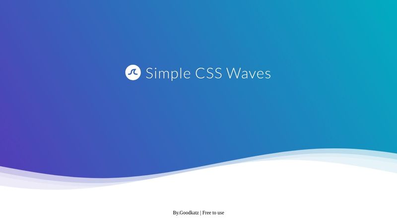 Simple CSS Wave