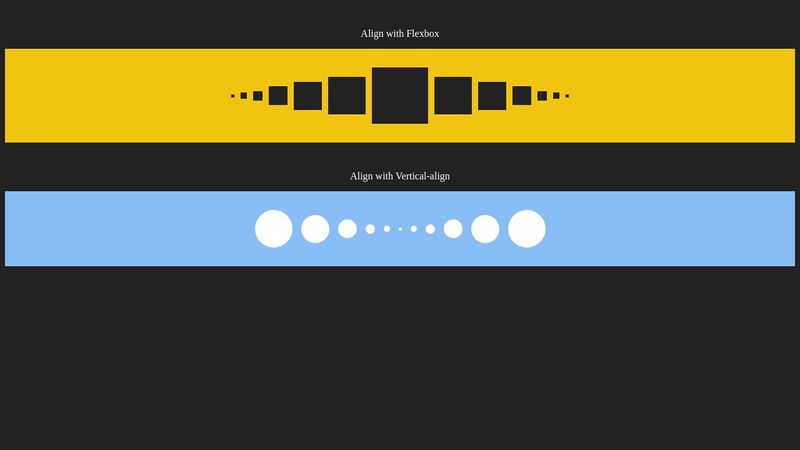 Vertical Alignement with CSS