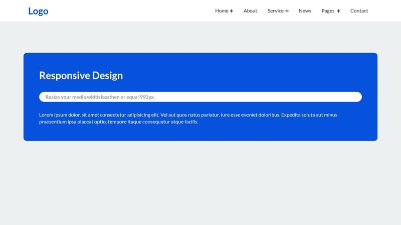 Responsive Dropdown Menu using HTML CSS & JavaScript