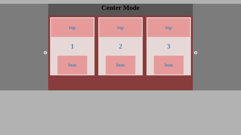 Slick.js Center Mode