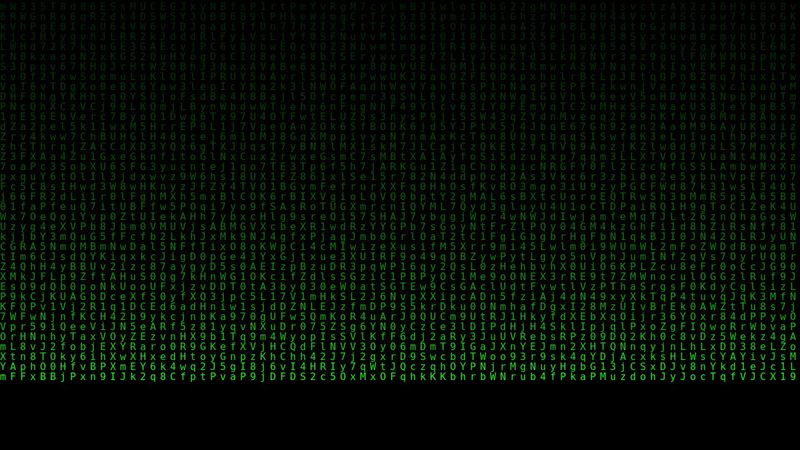 Hacker Effect (Matrix Rain)