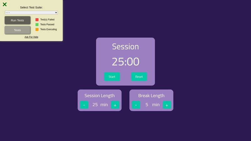 Session/Break Timer