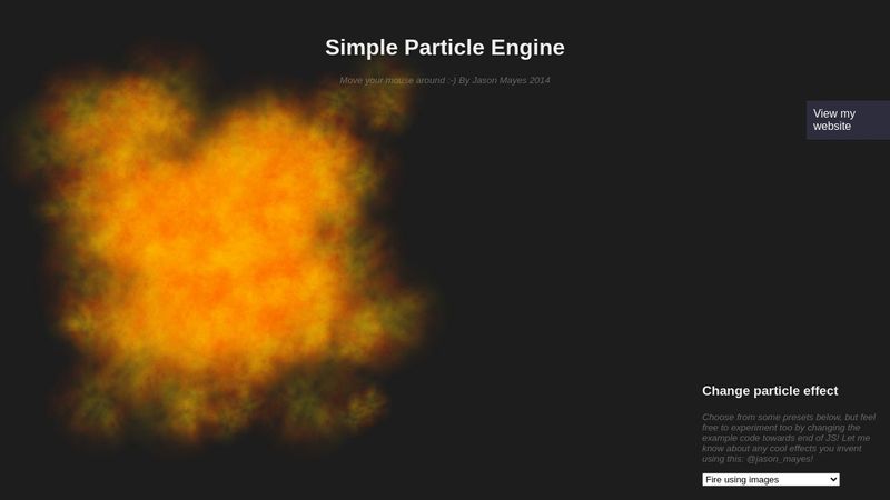 Simple Particle Engine