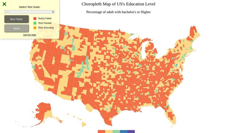 D3 Choropleth Map