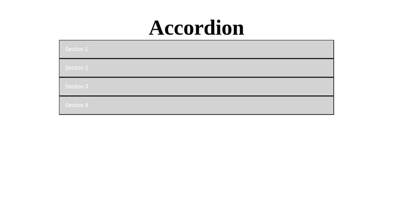 JS 5 - accordion