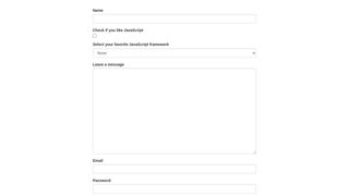 JavaScript: serialize a form as JSON