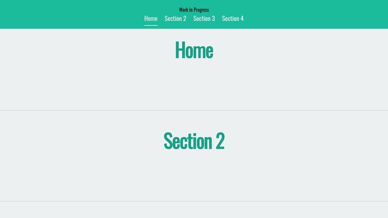 Change navigation active state on scroll