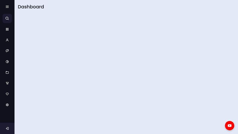 Sidebar - Dashboard