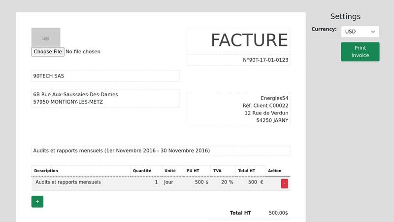 Invoice Generator