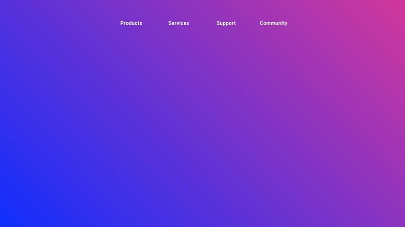 Stripe Like CSS Only Menu