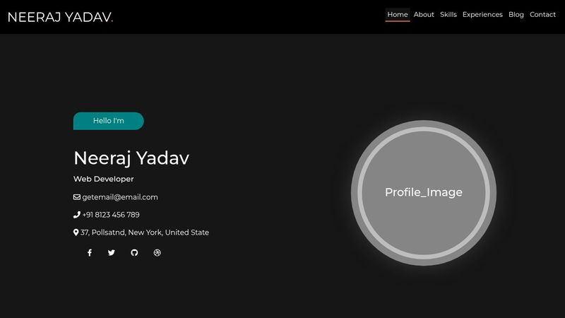 Neeraj Yadav Web Project Neeraj Yadav Web Project