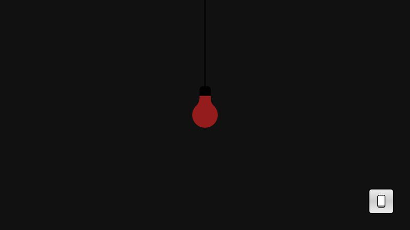 Switch On Off Light Bulb With Sound Using Html Css