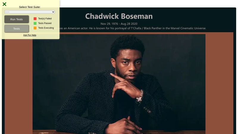 freecodecamp Project Tribute Page