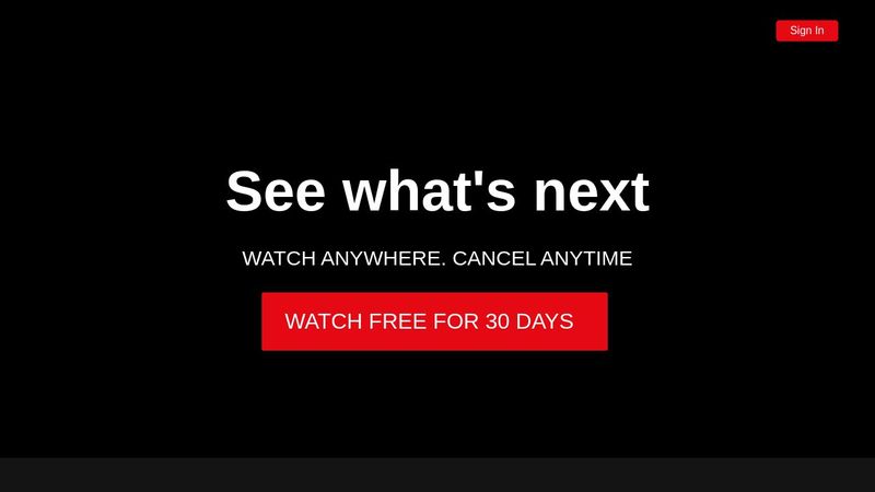 Cloning Netflix Landing Page Using HTML, CSS & JS