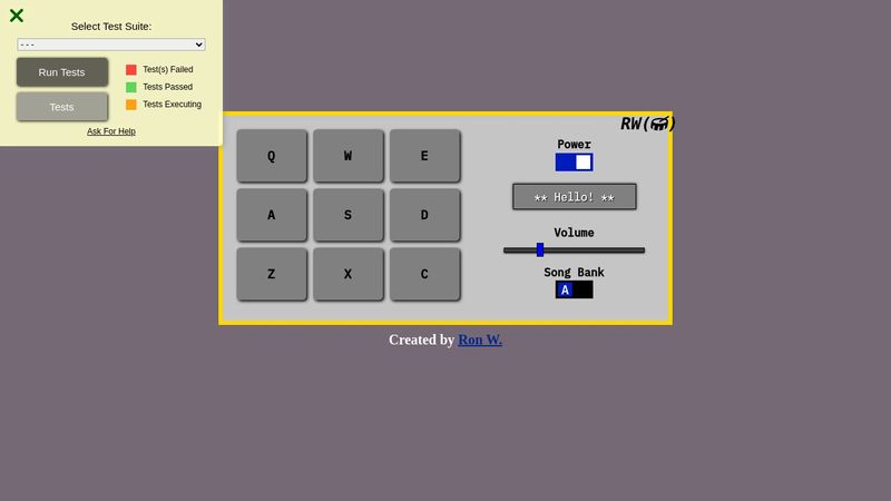 Drum Machine (React.js)
