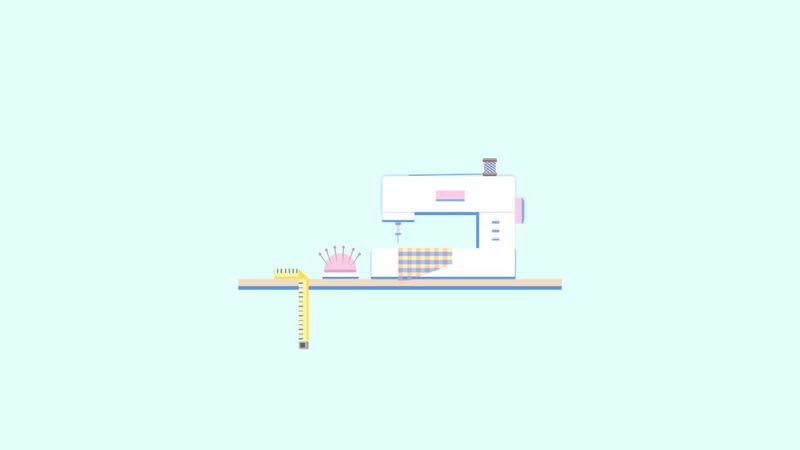 Pure CSS Sewing Machine w/ Animation 🧵
