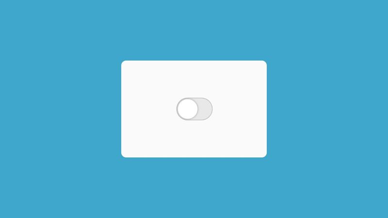 Toggle Switch | CSS | iOS