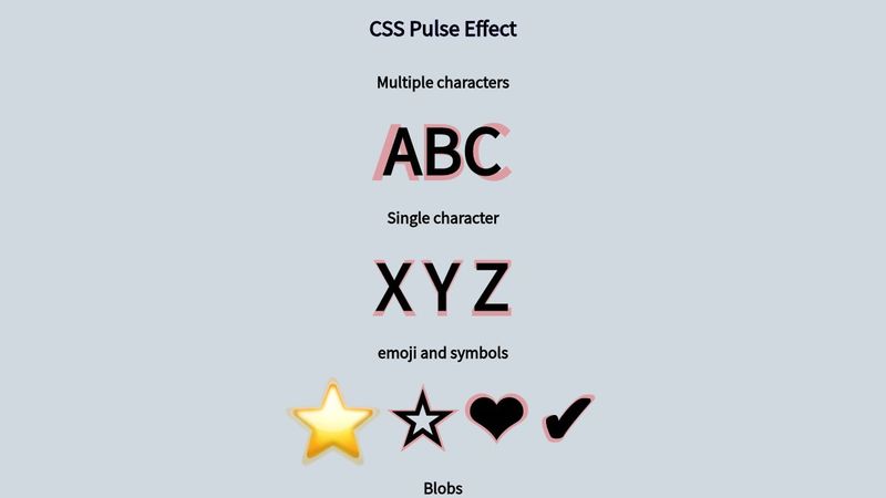 CSS Pulse Effect