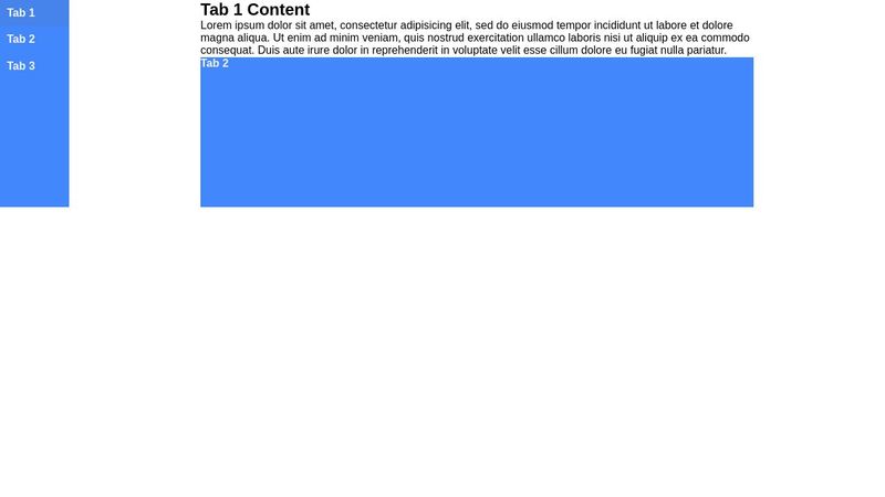 CSS3 Tabs
