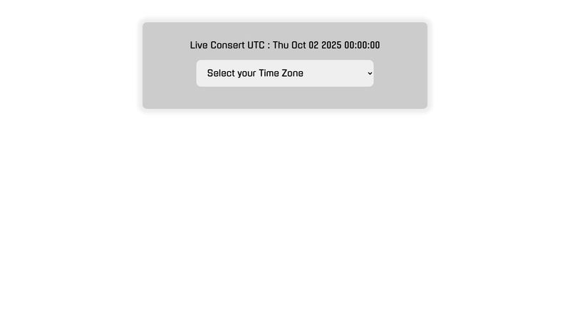 Javascript Time Zone - VueJs
