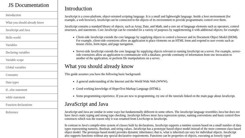 FCC Technical Documentation Page