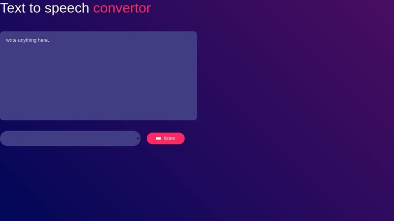 text - speech convertor(cv4)