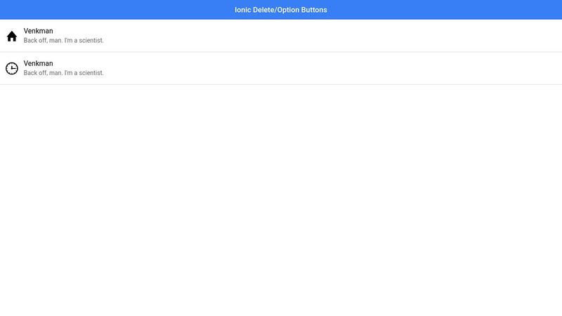 Ionic Item Avatar with Icons