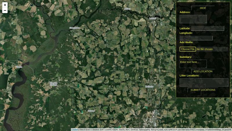 Leaflet + ESRI Reverse Geocoder