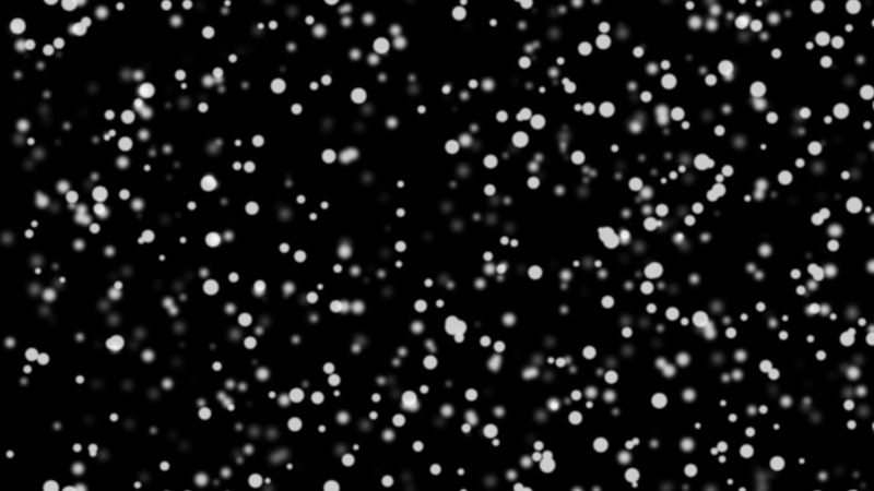 snow fall css3 animation