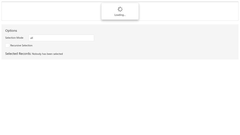 Multiple Row Selection - DevExtreme Tree List
