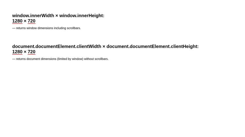 JavaScript: innerWidth vs. clientWidth
