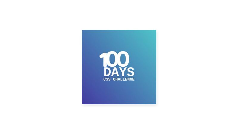 Day 1 - 100 Days CSS Challenge