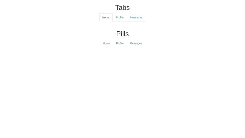 Center Align Bootstrap Nav Pills or Tabs