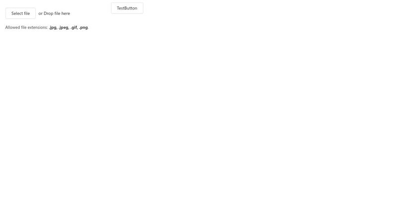 Validation - DevExtreme File Uploader
