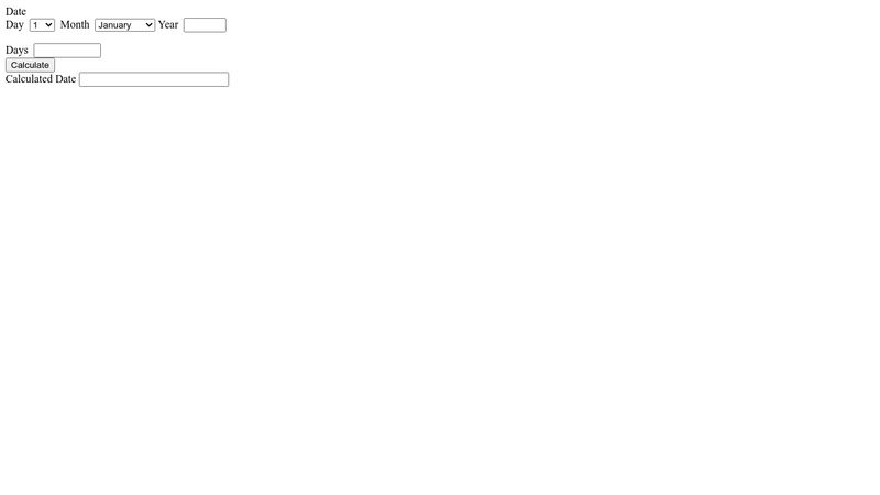Add Days To Date add-days-to-date