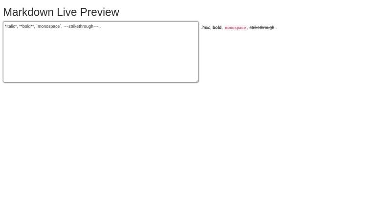 markdown-live-preview