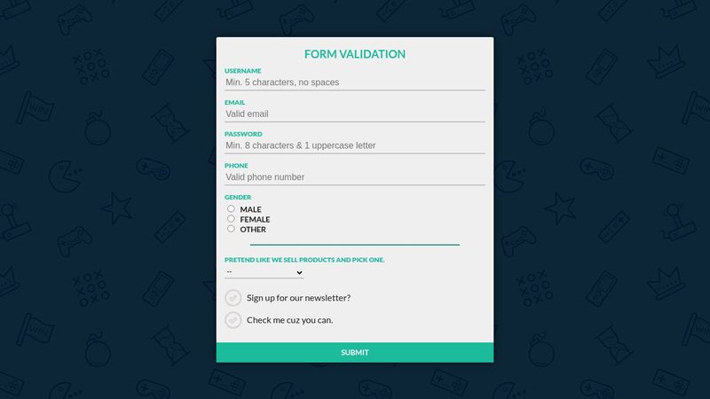 Form Validation (jQuery)