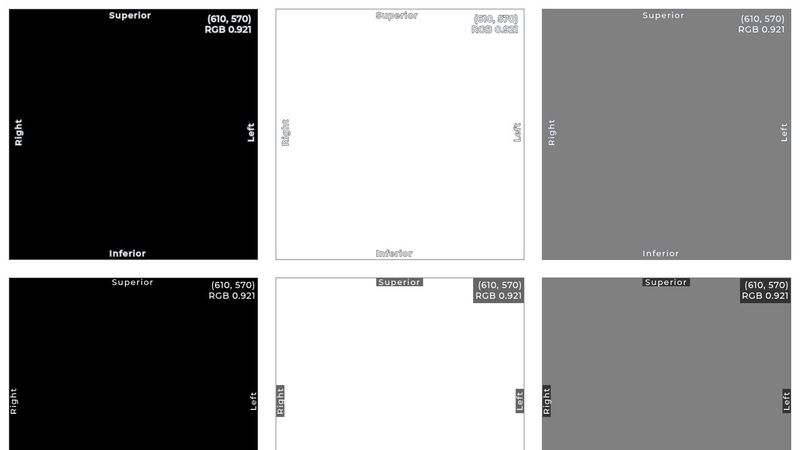 Text overlay methods
