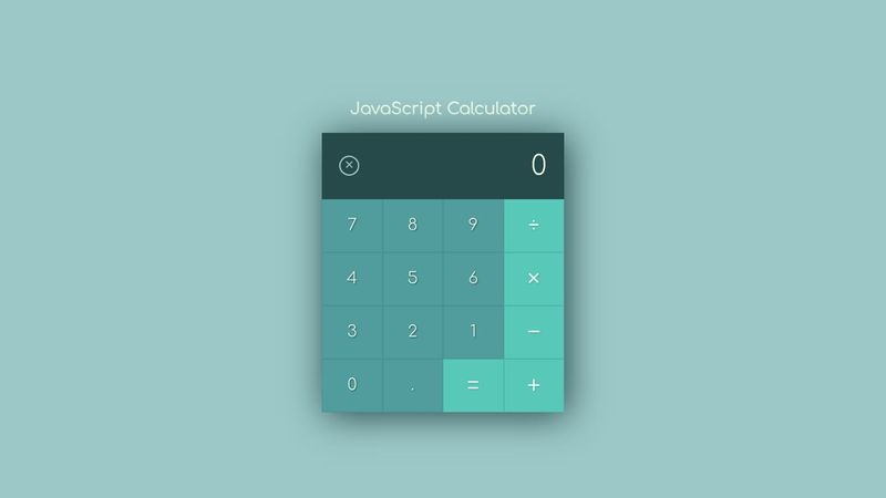 JavaScript Calculator -- Free Code Camp