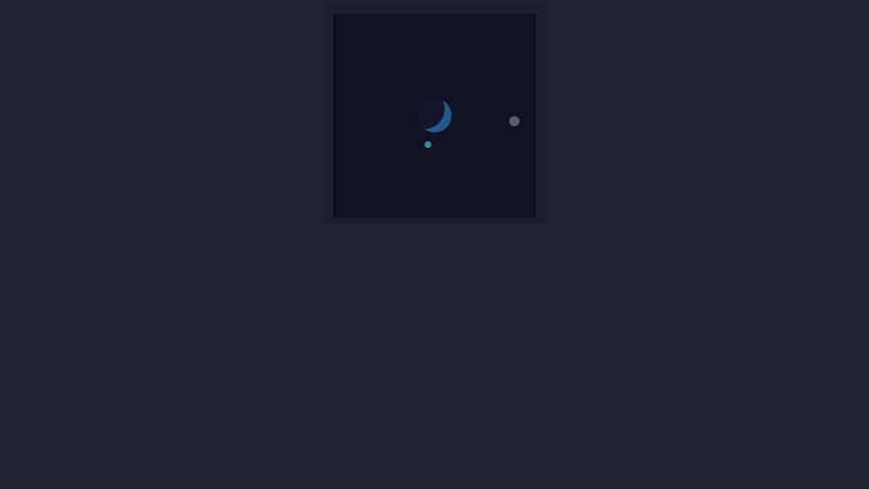 Planet & Moon with P5JS