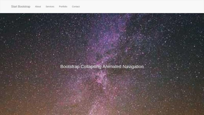 How To Add Transition Between Two Bootstrap Navbar Classes How To Add Transition Between Two Bootstrap Navbar Classes