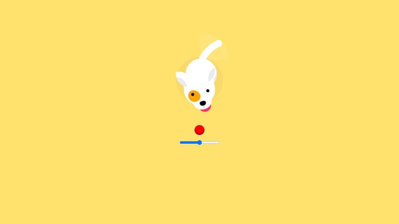 Meshi the CSS Dog Reactive