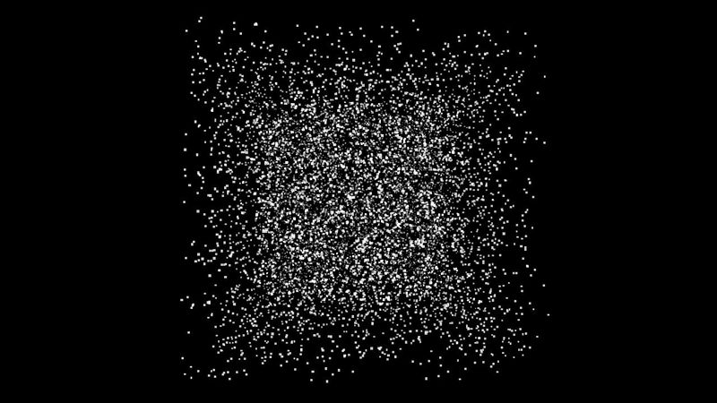 Three.js Particle Cube