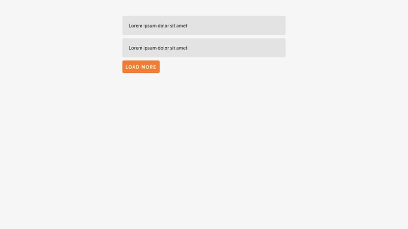 Load more button - jQuery
