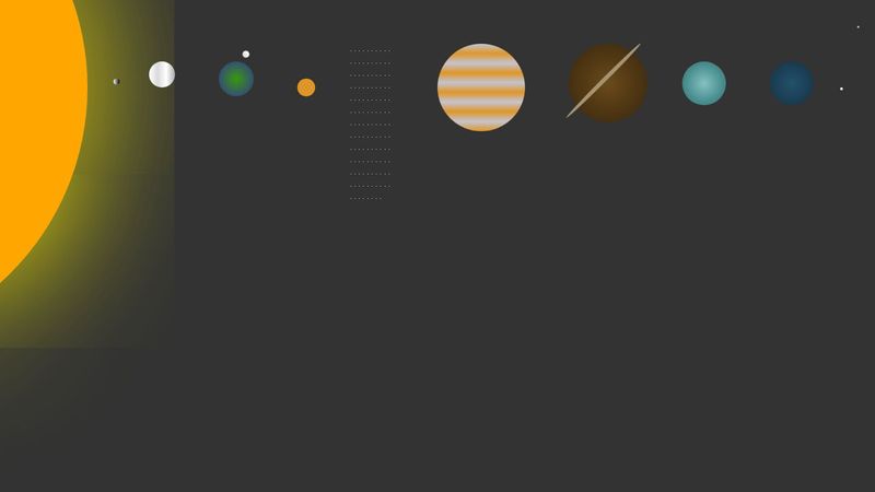 Solar system in only HTML/CSS