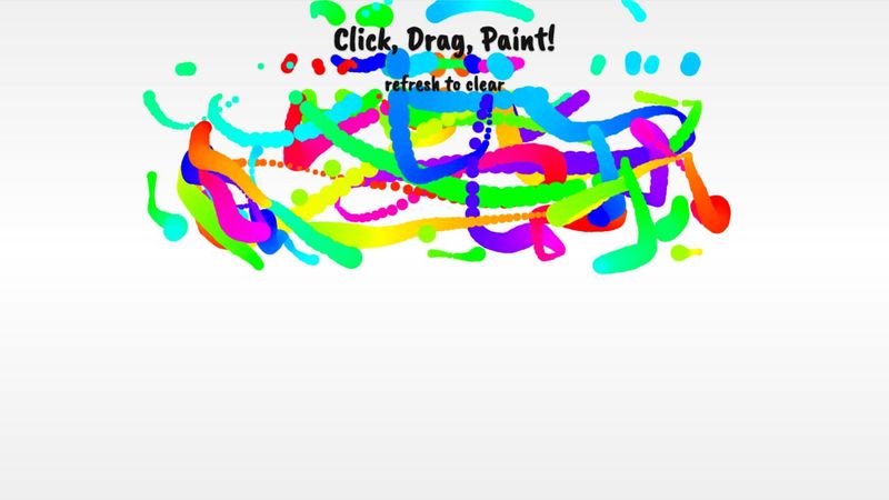 HTML5 Canvas Paint
