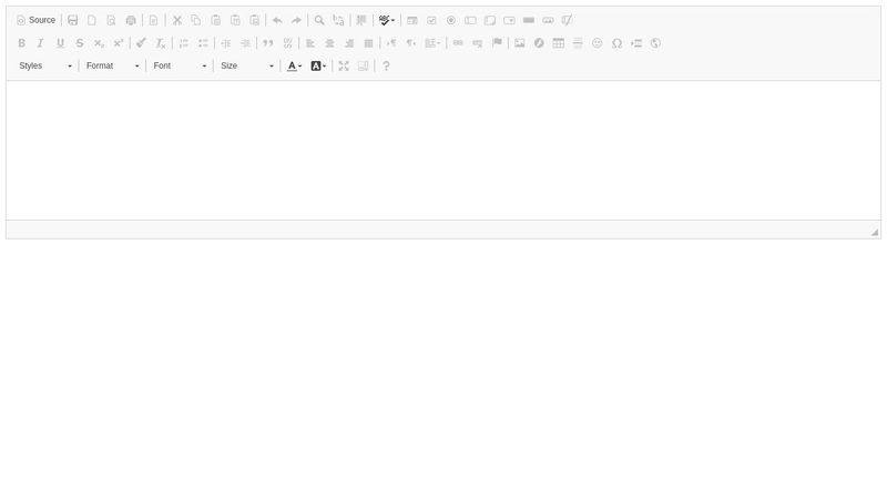 CKEditor Full - input