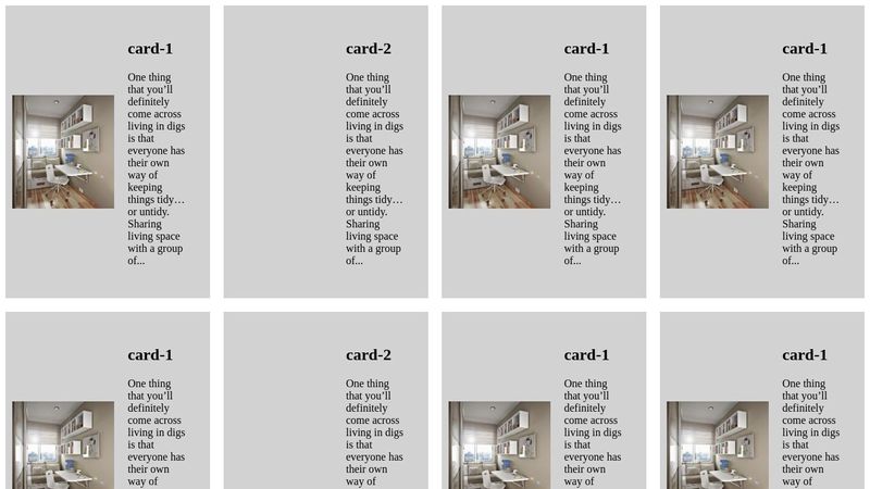 Responsive Image gallery with css grid