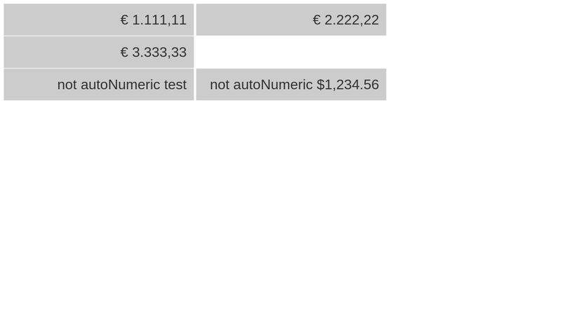 autoNumeric "getString" & "getArray"
